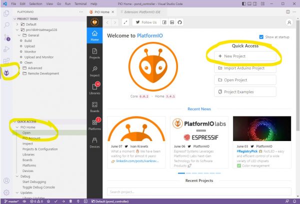 Visual Studio Code + PlatformIO 快速入门 – aahgo